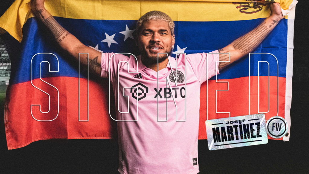 Josef Martínez jugará en el Inter Miami - The Backhand Sports