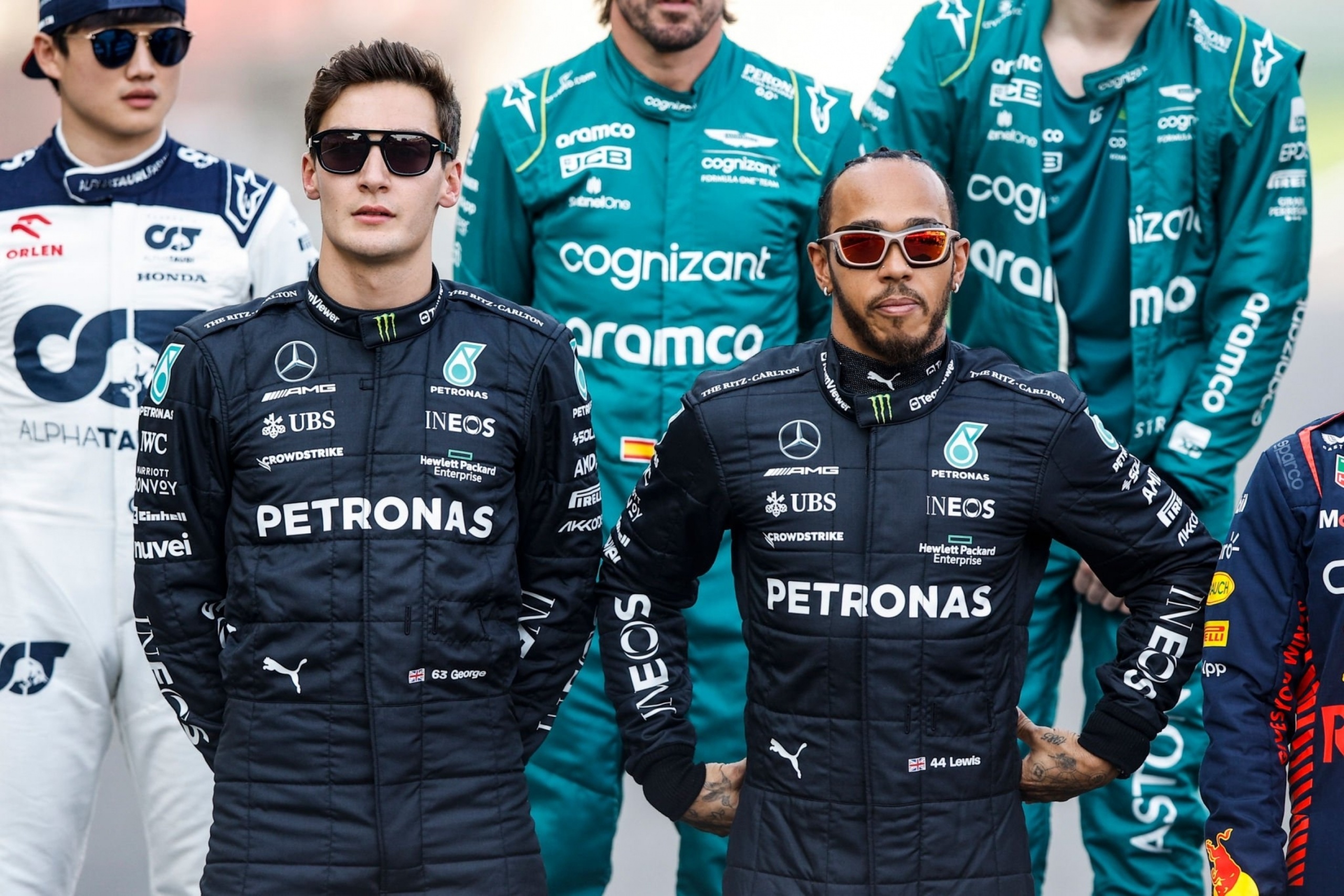 Hamilton y Russell renovaron con Mercedes hasta 2025 - The Backhand Sports