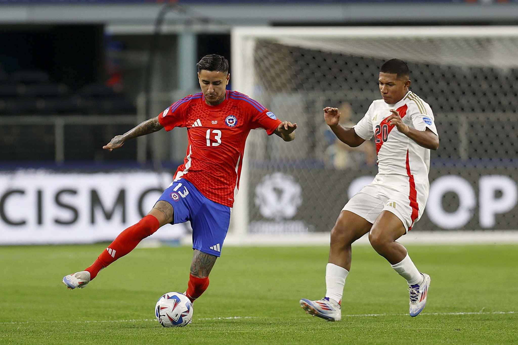 Chile y Perú dividieron puntos en su debut en la Copa América - The Backhand Sports